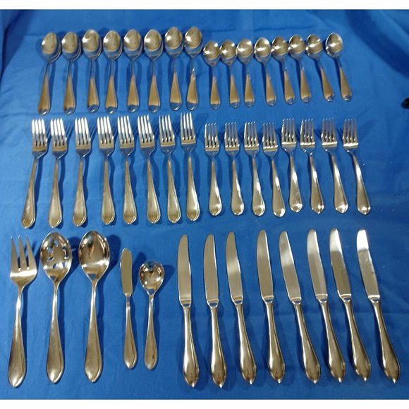 Dansk | Dining | Dansk Statement 45 Pc Flatware Stainless 5 Pc Place ...